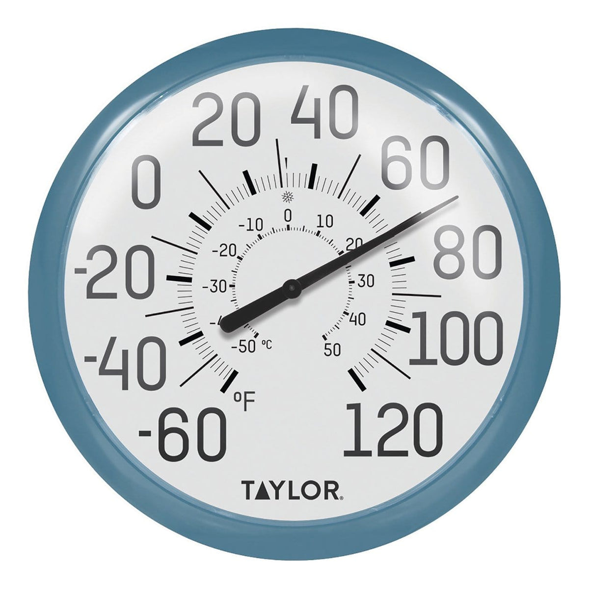 13.25" Big & Bold Dial Outdoor Thermometer | 6700 | TAYLOR