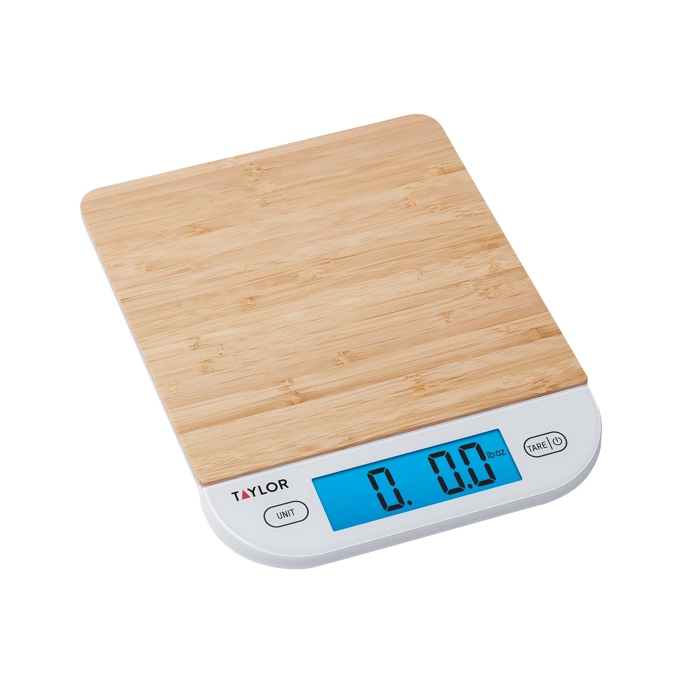 Digital Kitchen 15lb Food Scale Eco-Friendly Bamboo
