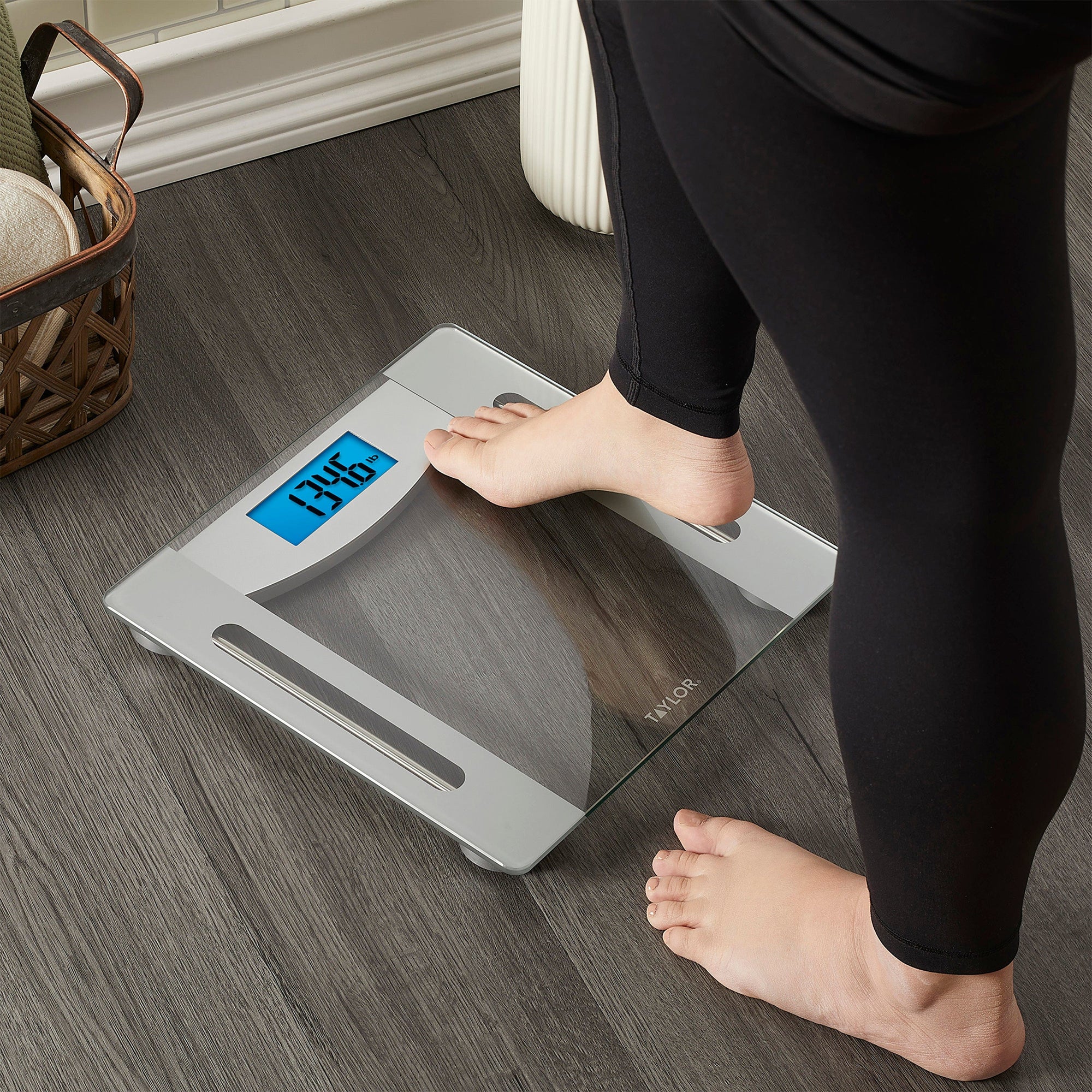 Weight Tracking Smart Scale with Bluetooth Sync, Syncs with WeighSync