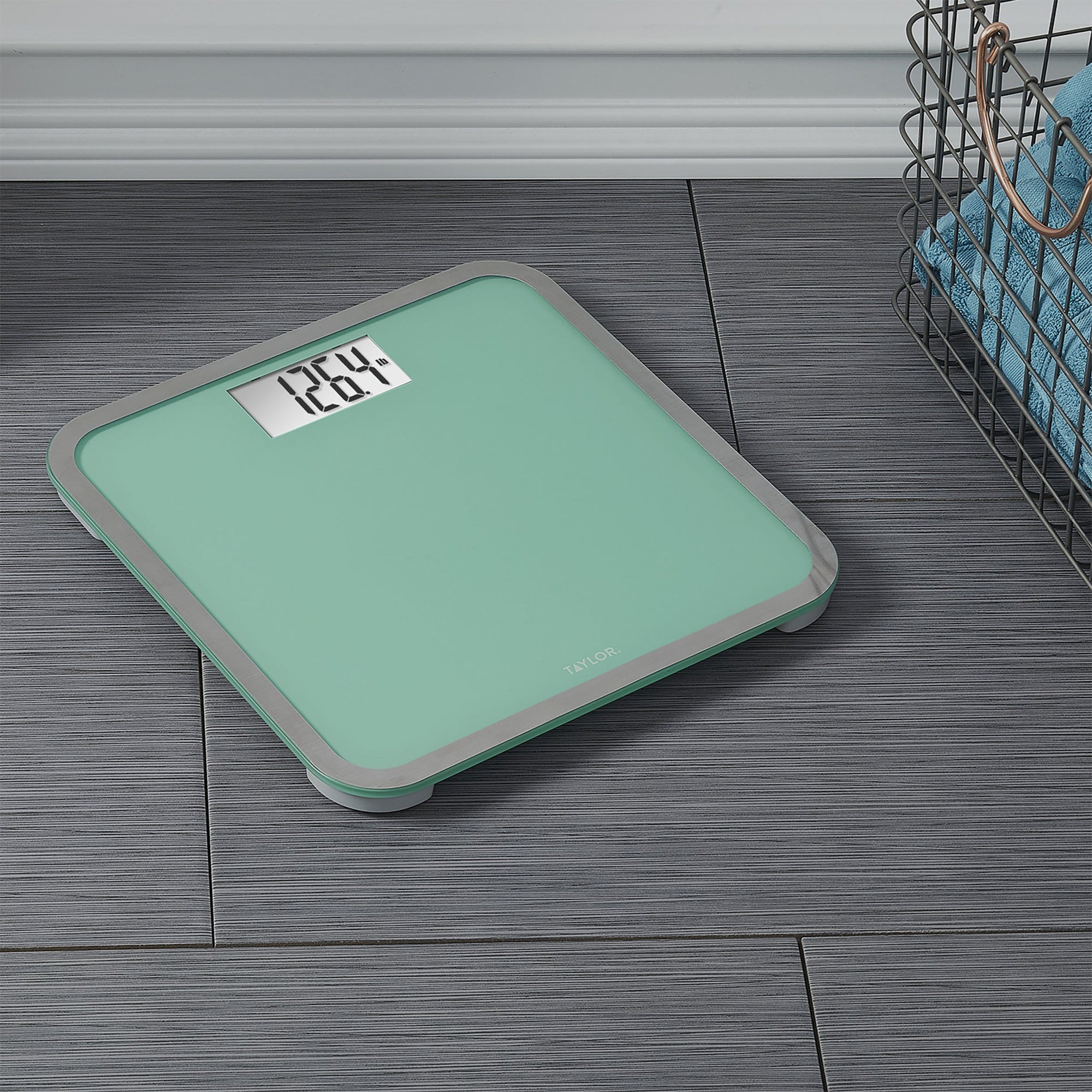 Digital Glass Scale , Seafoam Green