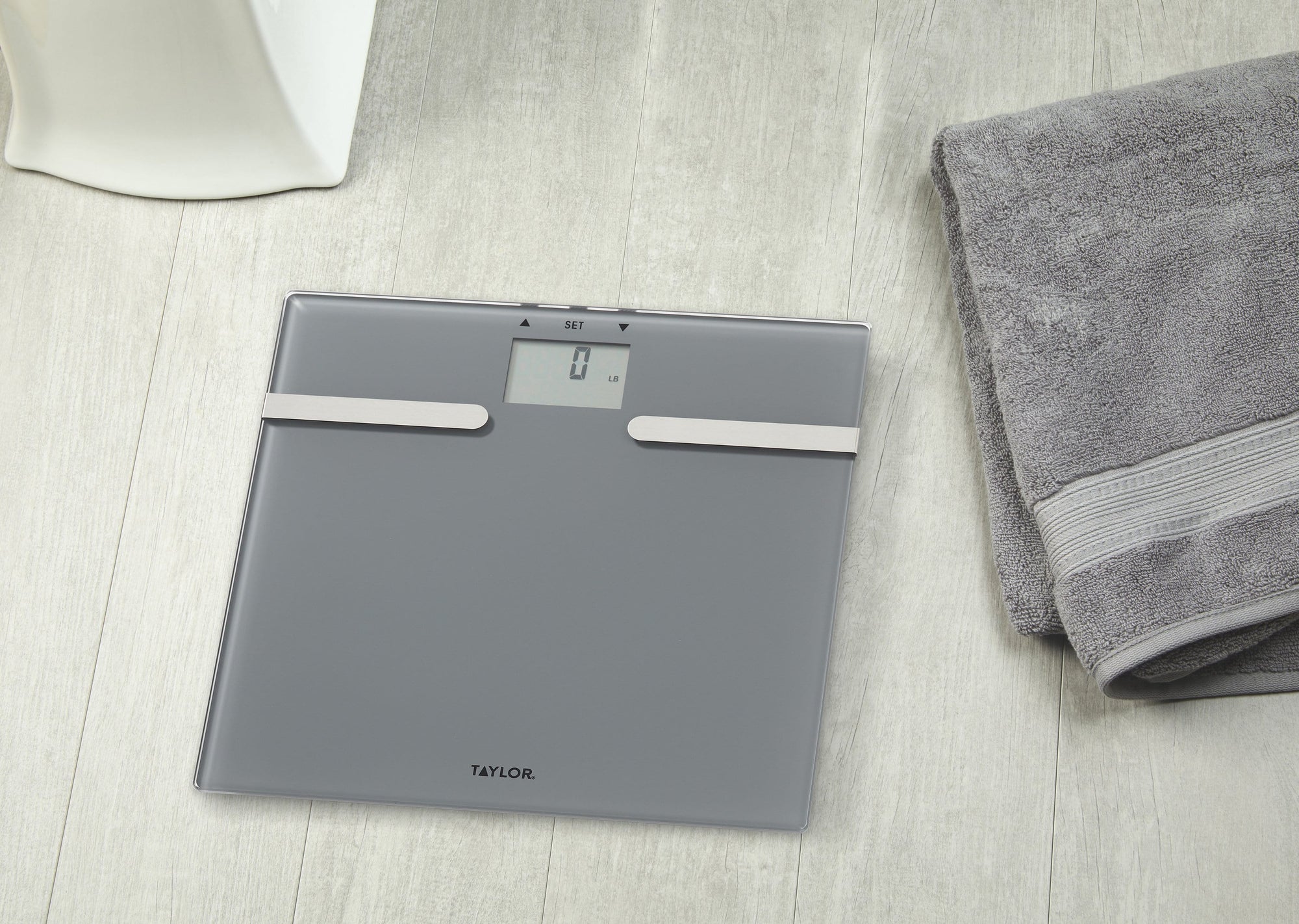 Charcoal Grey Body Composition Scale