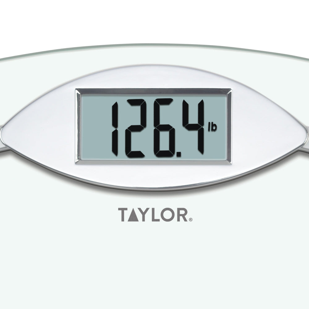Digital Glass Chrome Bathroom Scale | 7506 | TAYLOR
