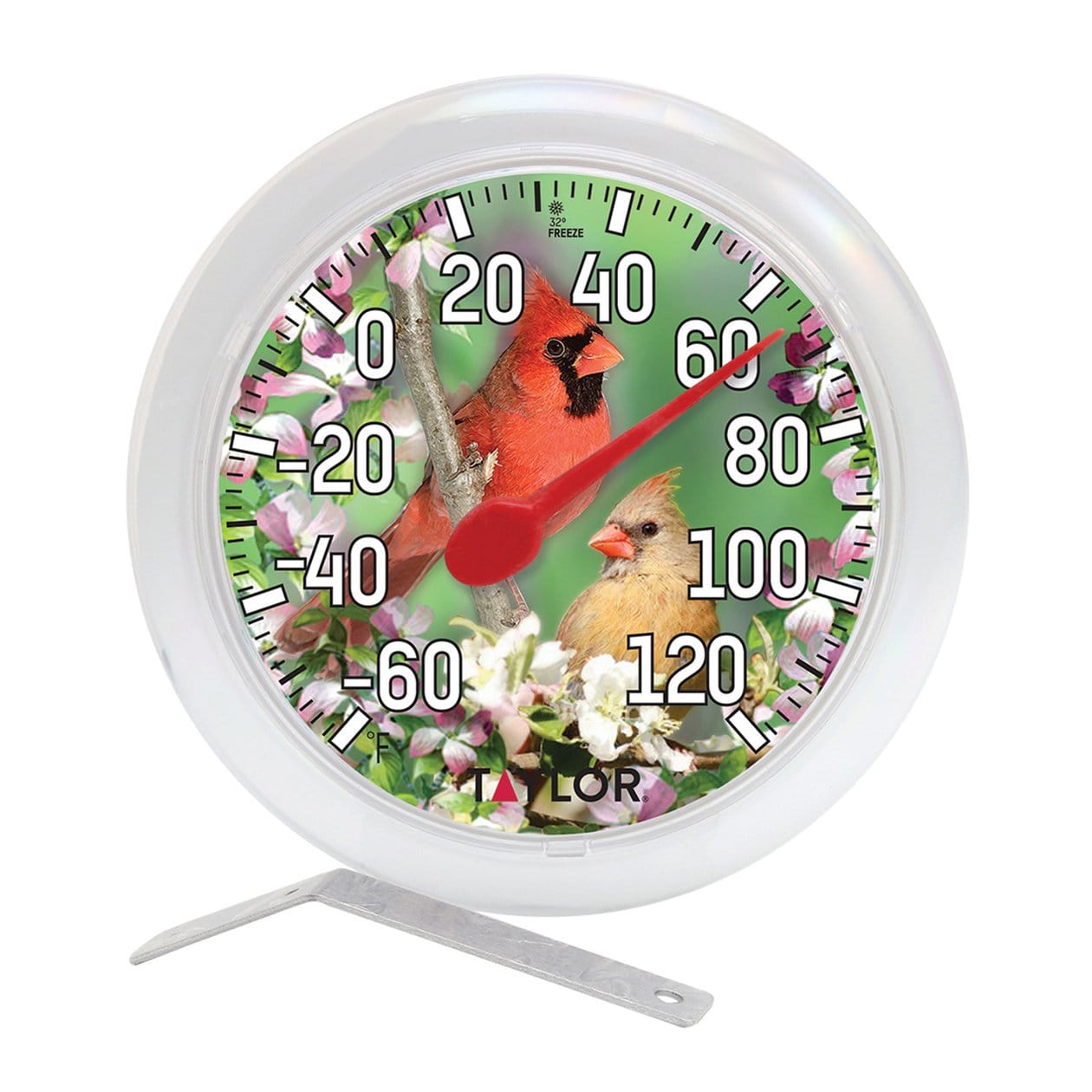 6" Indoor/Outdoor Round Dial Cardinal Thermometer