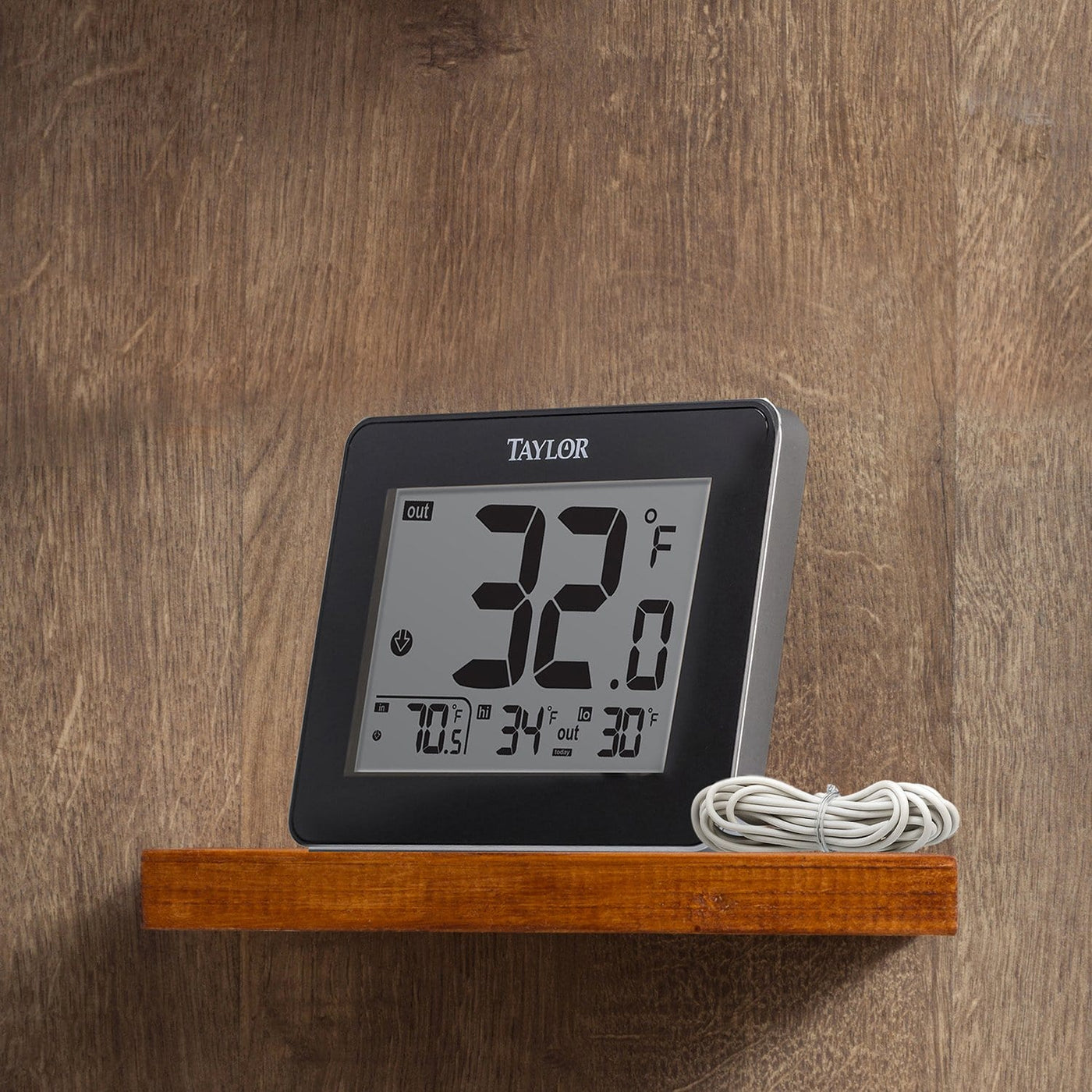 Wired Indoor and Outdoor Thermometer | 1710 | TAYLOR