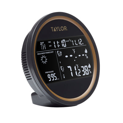 Digital Round Weather Forecaster with LED